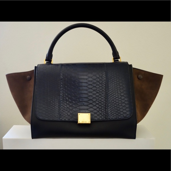 Celine | Bags | Celine Cline Midnight Python Bag | Poshmark